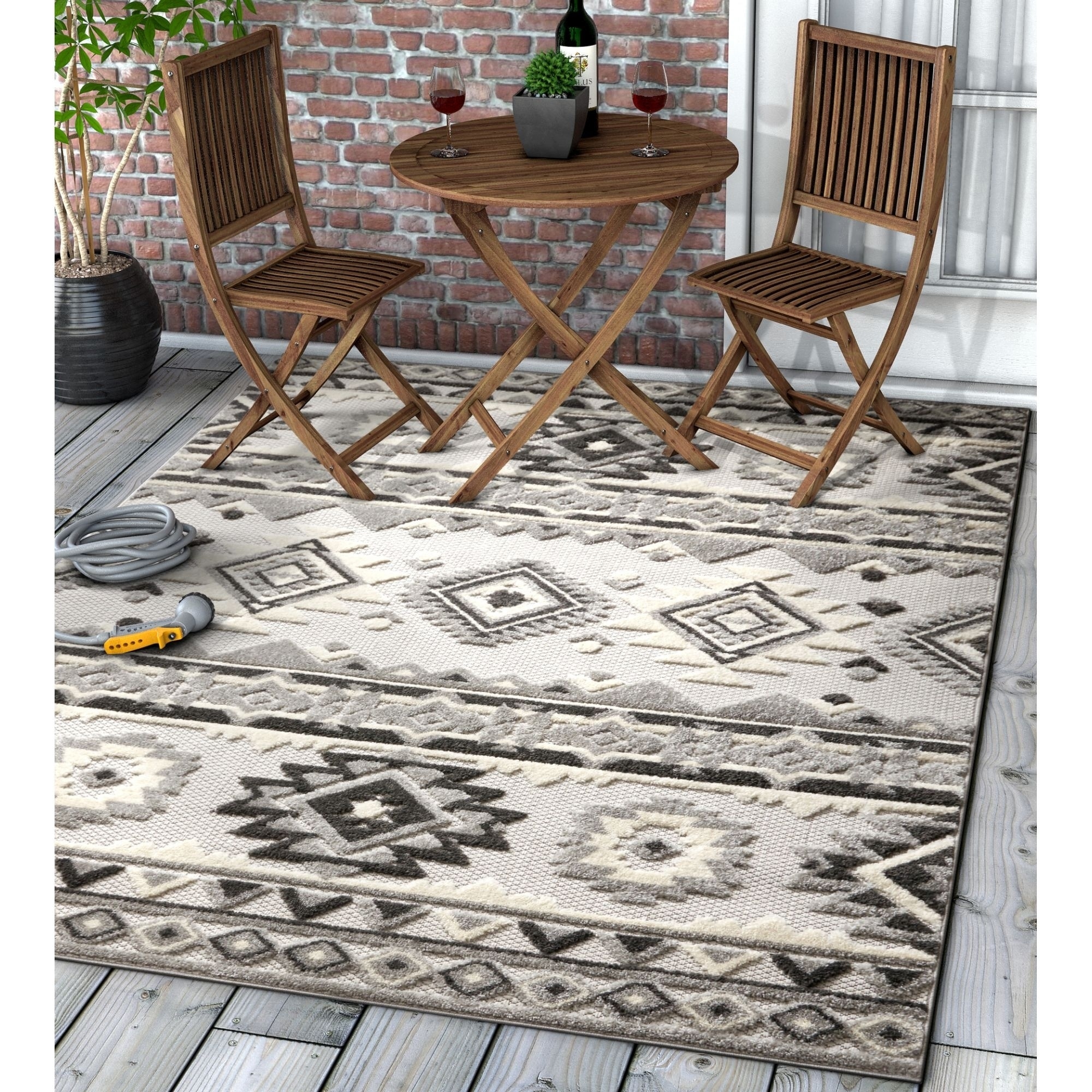 Artificial Turf Tufted Area Rug - On Sale - Bed Bath & Beyond - 27067222