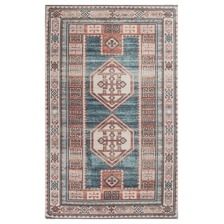 Unbelievable Mats 20" x 32" Faded Antique Accent Rug - 20" x 32" - Bed ...