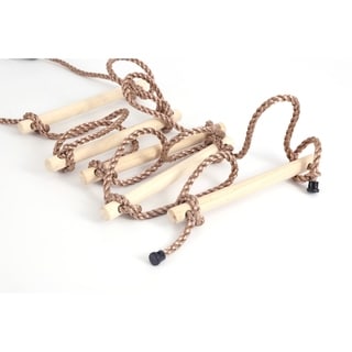 5 Step Climbing Wooden Rope Ladder - Bed Bath & Beyond - 22106992