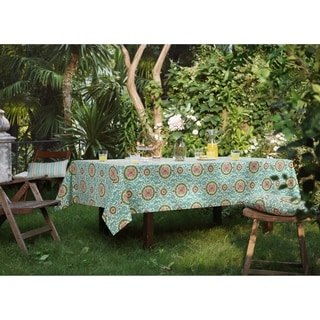 Waverly Olivia Indoor/Outdoor Tablecloth - Bed Bath & Beyond - 22121636