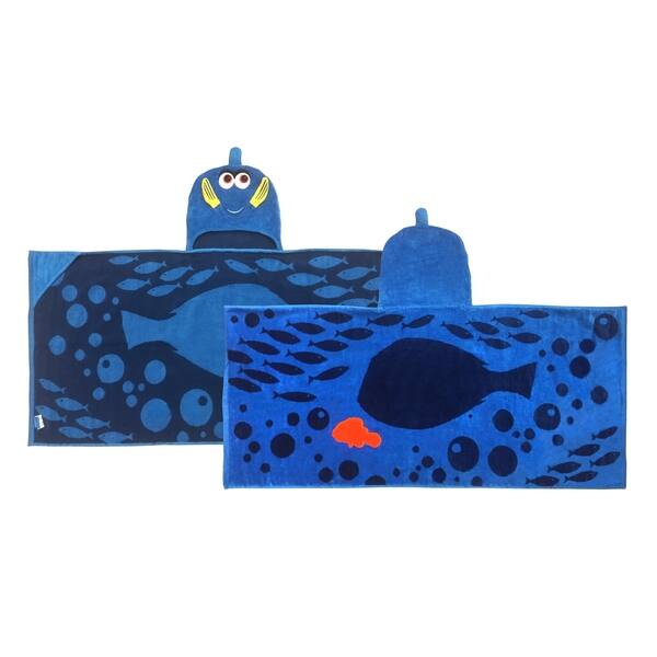 Disney/Pixar Finding Dory Dory Hooded Towel - Bed Bath & Beyond - 22175590
