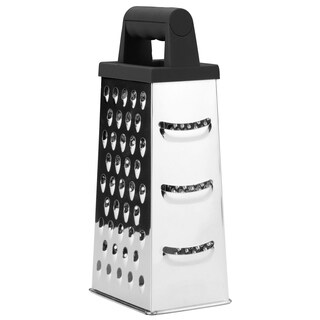 BergHOFF Essentials 9" Stainless Steel Box Grater, Soft-Grip Handle ...