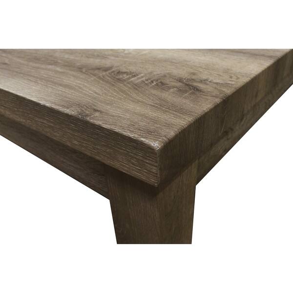 Best Master Furniture Light Oak Rectangular Dining Table - Bed Bath ...