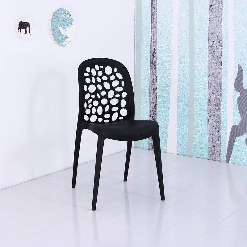 ADDE Plastic Side Chair - Overstock - 22275136