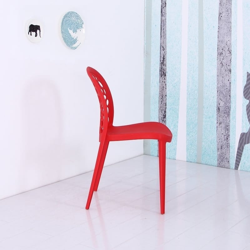 ADDE Plastic Side Chair - Overstock - 22275136