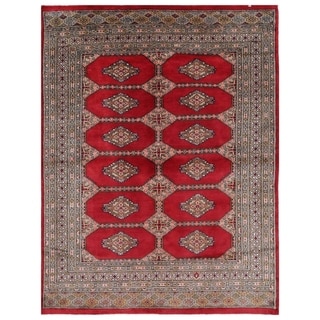 Handmade Bokhara Wool Rug (Pakistan) - 4'8 x 6' - Bed Bath & Beyond ...