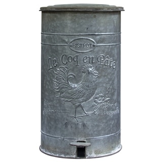 Metal Rooster Trash Bin - Bed Bath & Beyond - 22286015