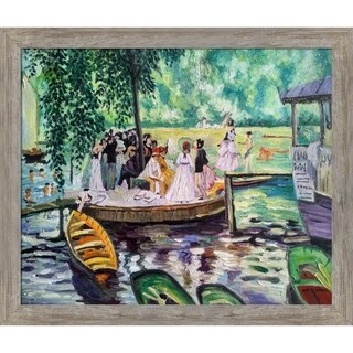 La Pastiche Pierre-Auguste Renoir 'La Grenouillere' (The Frog Pond ...