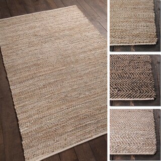 Artist's Loom Darla Collection Hand-Woven Abstract Pattern Casual Rug ...