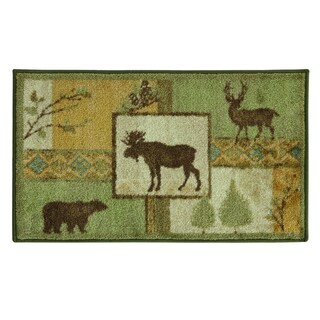 Canyon cut Nylon tufted accent rug by Bacova - 3'3" x 5' - Bed Bath ...