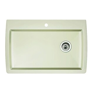 Blanco Diamond Super Single Dual Mount 440196 Biscuit - Bed Bath ...