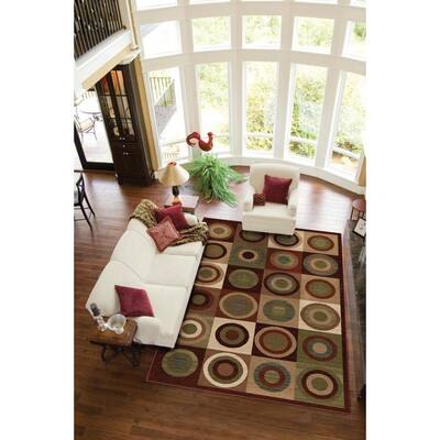 Carolina Weavers Anthology Collection Laguna Multi Area Rug - Overstock ...