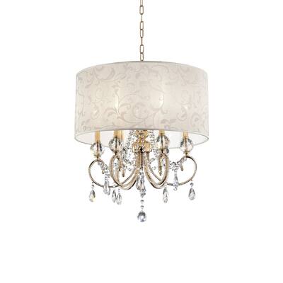 OK Lighting Aurora Ceiling Lamp - Overstock - 22407756