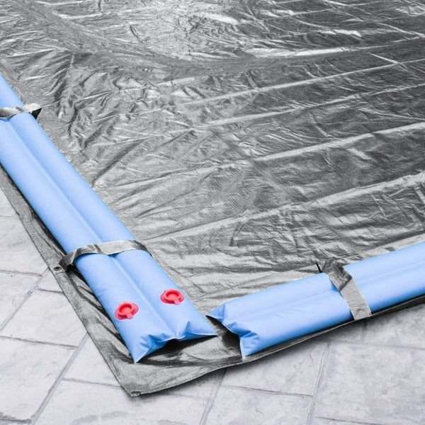 Pool Mate Platinum Silver Winter Cover for In-Ground Swimming Pools ...