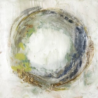 'Fluid Orbit I' Painting Print on Wrapped Canvas - Multi-Color - Bed ...