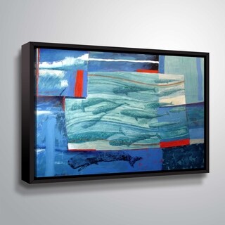 ArtWall About 120 western grey whales Floater Framed Canvas - Bed Bath ...
