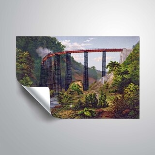 ArtWall Railway Bridge at Metlac Removable Wall Art - Bed Bath & Beyond ...