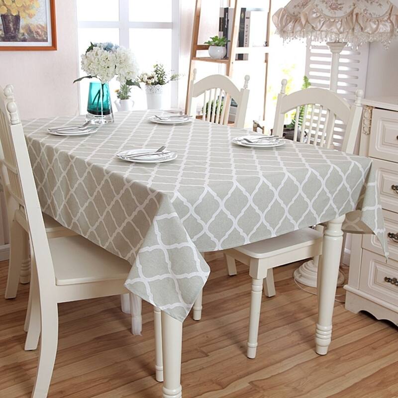 Enova Home 54"x 80" Diamond Pattern Natural Simple 100% Cotton and ...