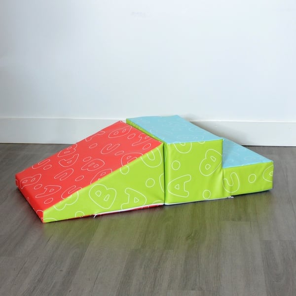 Milliard Soft Foam Toddler Stairs and Ramp Climber Gym Toy - Great for ...
