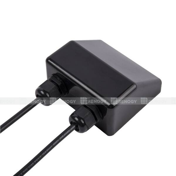 Renogy 100W 12V Eclipse Mono Solar Panel RV Kit Camper Off Grid Battery ...