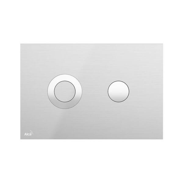 Alca Plast Dual Flush Plate for Concealed Water Tanks (TURN - Stainless ...