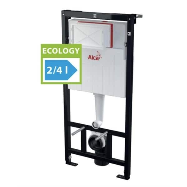 Alca Plast Concealed Water Tank for Wall Hung Toilets AM1120 Ecology ...