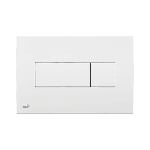 Alca Plast Dual Flush Plate for Concealed Water Tanks (M370 - Plastic ...