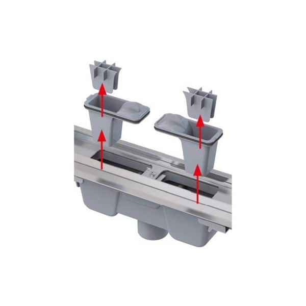 Alca Plast In-wall Linear Shower Drain APZ5 SPA-750 (Tile-in grate ...