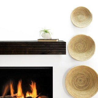 Hand Scraped Mantel - Bed Bath & Beyond - 22651474