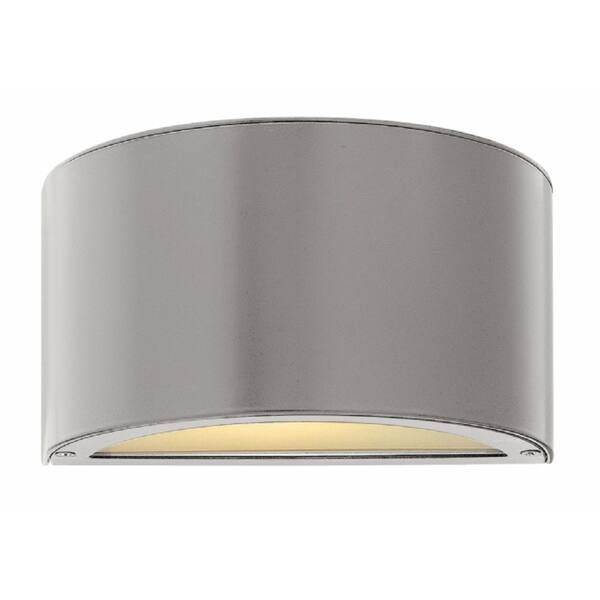 Hinkley Luna LED Outdoor Wall Mount in Titanium - Bed Bath & Beyond ...