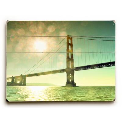 Amazing Bridge - Planked Wood Wall Decor by Lisa Argyropoulos ...