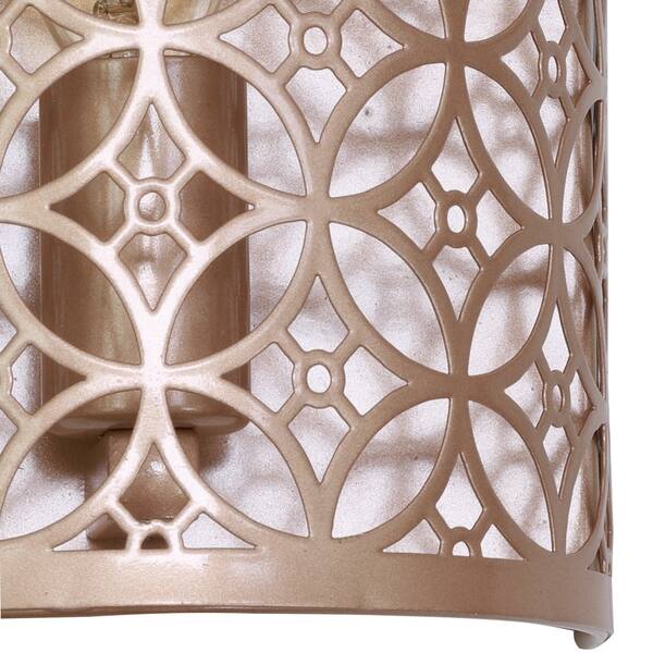 Lucas Laser Cut Wall Sconce - Bed Bath & Beyond - 22671472