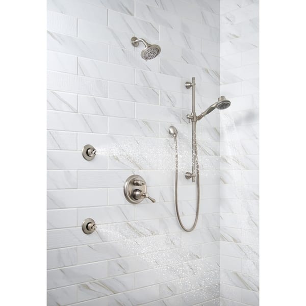 Delta Universal Showering 5-Setting Raincan Shower Head RP78575SS ...