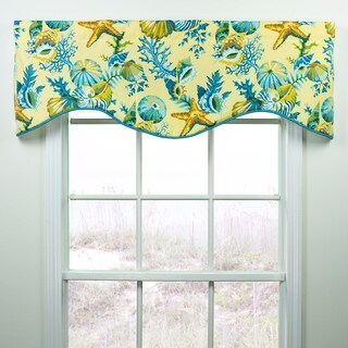 Ocean View shells shaped valance - Bed Bath & Beyond - 22719145