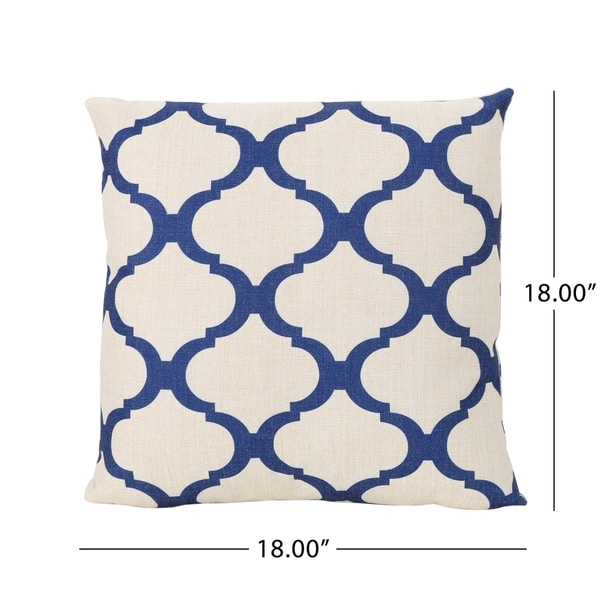Fira Outdoor 18" Water Resistant Square Pillows (Set of 4) by ...