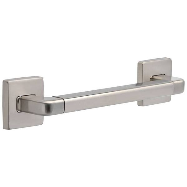 Delta Bath Safety 12" Angular Modern Decorative ADA Grab Bar 41912-SS ...