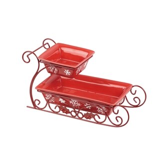 Ceramic Sleigh Serving Tray - Bed Bath & Beyond - 22730341