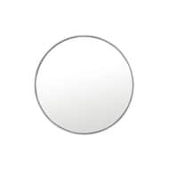 Strick & Bolton Prine 32-inch Metal Frame Round Mirror - Bed Bath ...