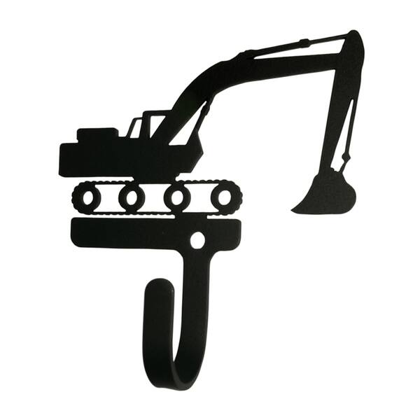 Village Wrought Iron Decorative Excavator Wall Hook - Small - Bed Bath ...