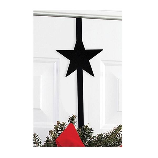 Village Wrought Iron Star Door Wreath Hanger - Bed Bath & Beyond - 22734837