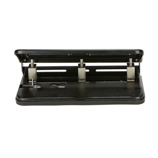 Mind Reader Desktop Hole Punch, Adjustable Steel 2-3 Hole Puncher ...