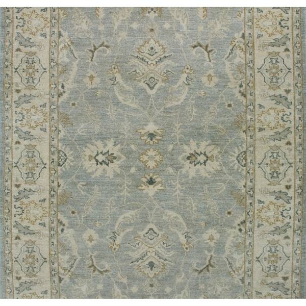 Noori Rug Yousafi Fine Chobi Celestit Ivory/Lt. Grey Runner - 3'11" x ...
