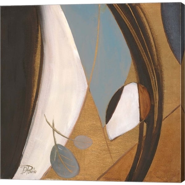 Patricia Pinto 'Eco-Chic with Blue I' Canvas Art - Bed Bath & Beyond ...