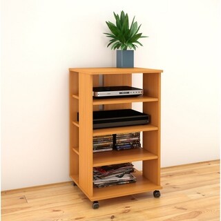 Nexera Jasper Mobile Storage Tower, American Beech - Bed Bath & Beyond ...