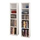 Nexera Liber-T CD/DVD Towers, White - Bed Bath & Beyond - 22749012
