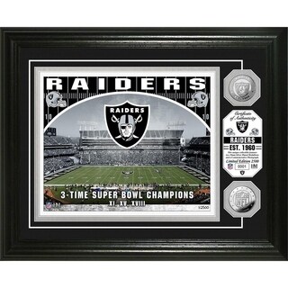 Raiders "Stadium" Silver Coin Photo Mint - Bed Bath & Beyond - 22750572