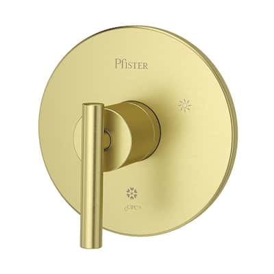 Pfister Contempra Valve Trim Brushed Gold - Overstock - 22798217