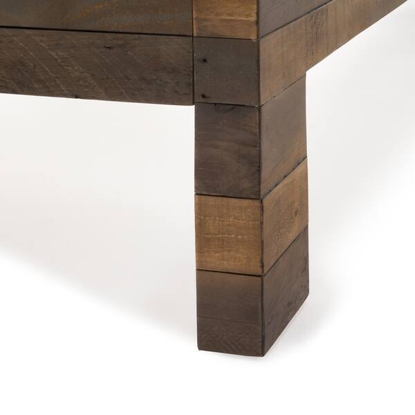 Vanderbilt Reclaimed Queen Wood Bed in Brown by RST Brands - Bed Bath ...