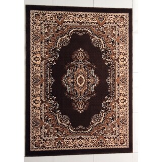 Rug Tycoon Oriental Traditional Brown Rug - 2'7"x9'10"rectangular ...