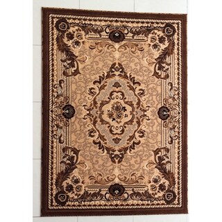 Rug Tycoon Oriental Traditional Ivory Rug - 2'7"x14'6"rectangular ...